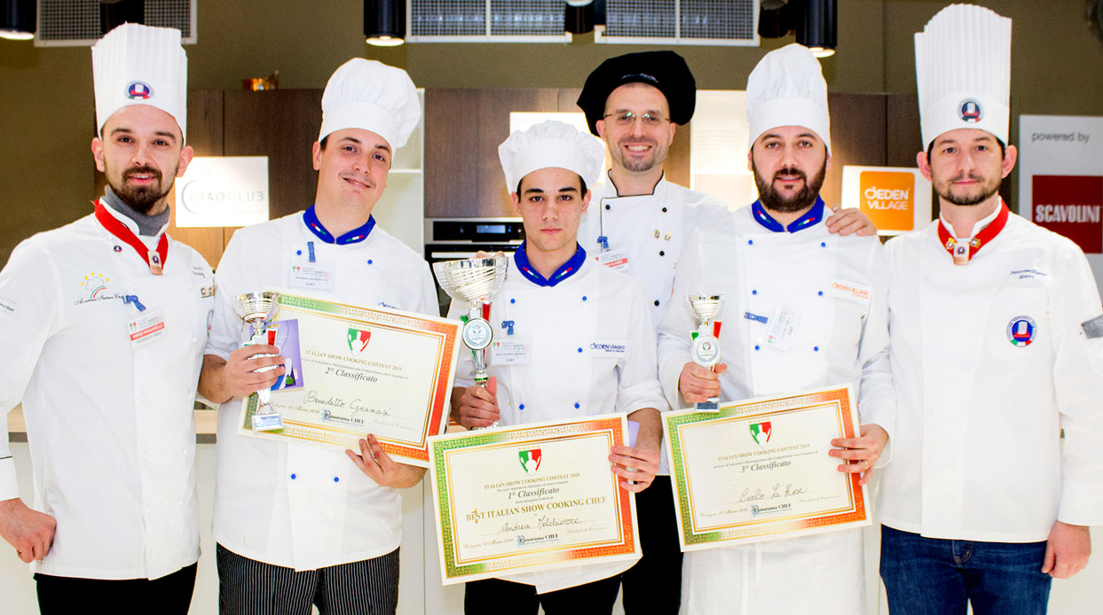 E' ANDREA MELCHIORRE, CLASSE 2000, IL BEST ITALIAN SHOW COOKING CHEF ...